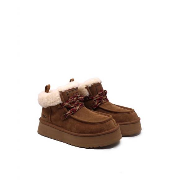 UGG | Shoes | New Ugg Funkarra Cabin Cuff Shoes In Chestnut | Poshmark